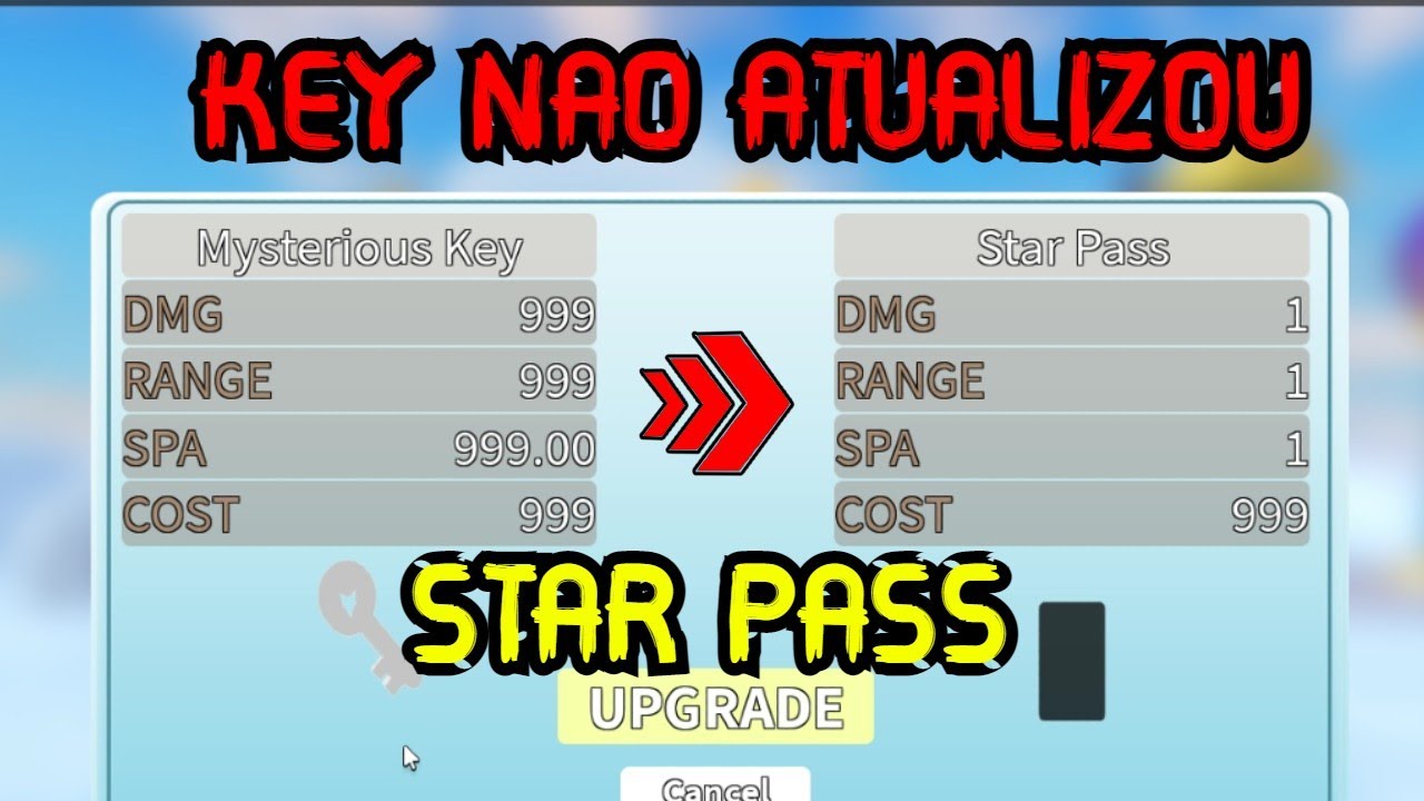 MYSTERIOUS KEY AINDA não ATUALIZOU E NAO CONSEGUI EVOLUIR MINHA KEY ...