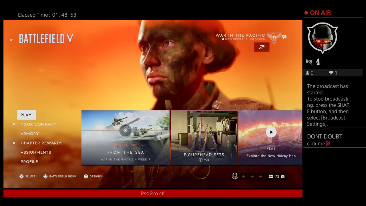 [PS4]Pro - BFV - YouTube