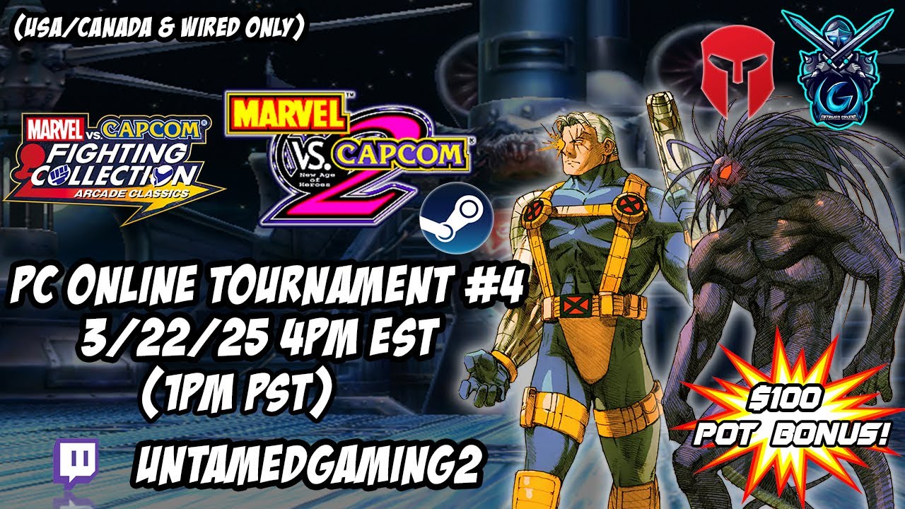 MVC2 PC Online Tournament #4 3/22/25 (MVC Fighting Collection) - YouTube