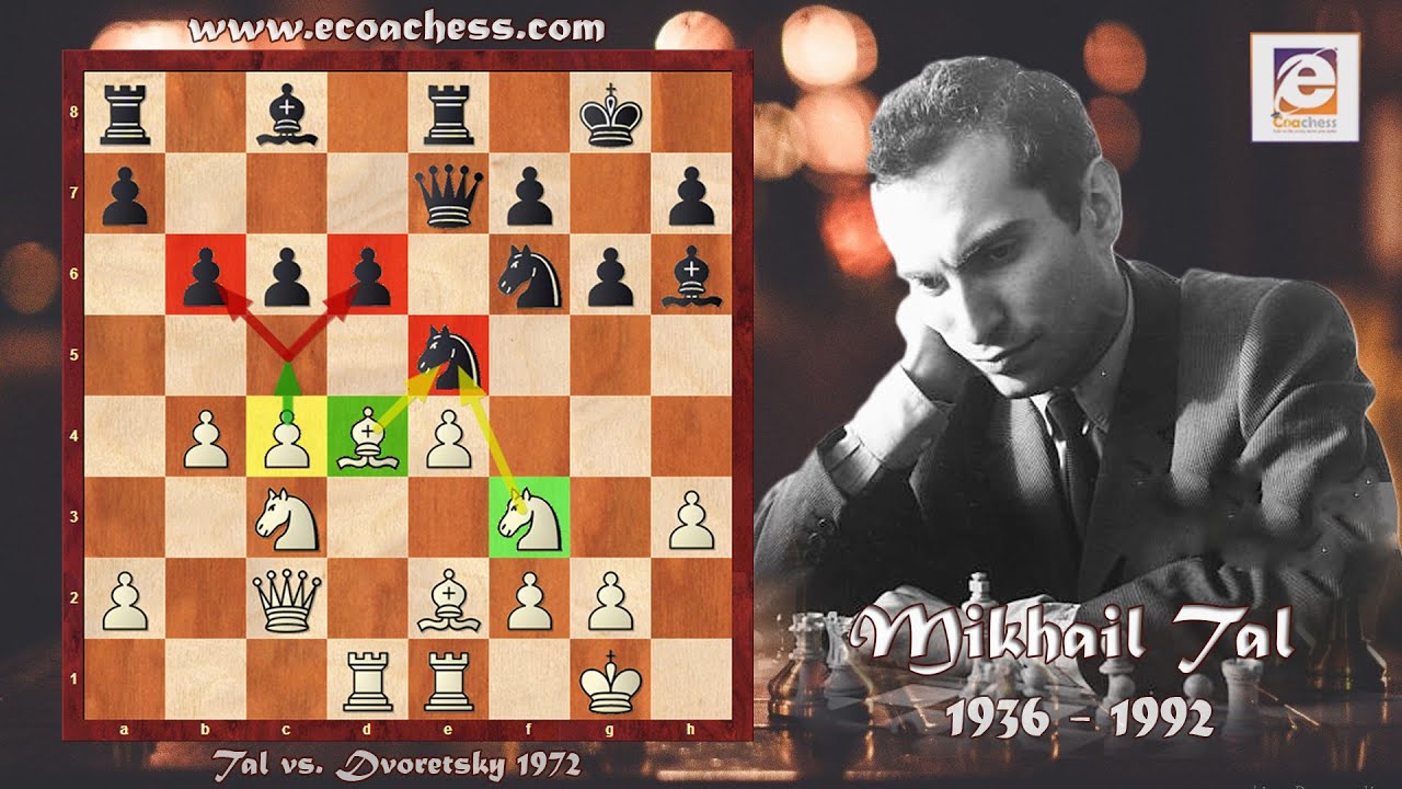 Greatest Chess Positional Play! Tal vs. Dvoretsky USSR Championship ...
