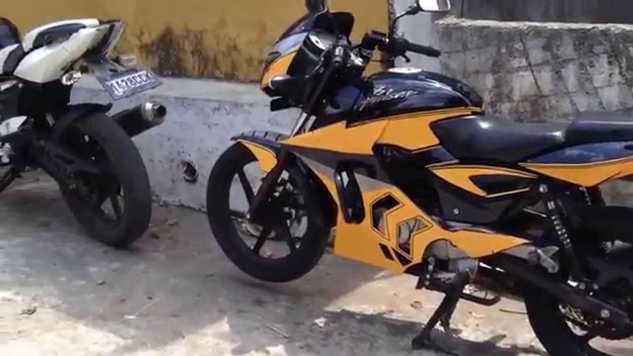 moto pulsar 180 modificadas - YouTube