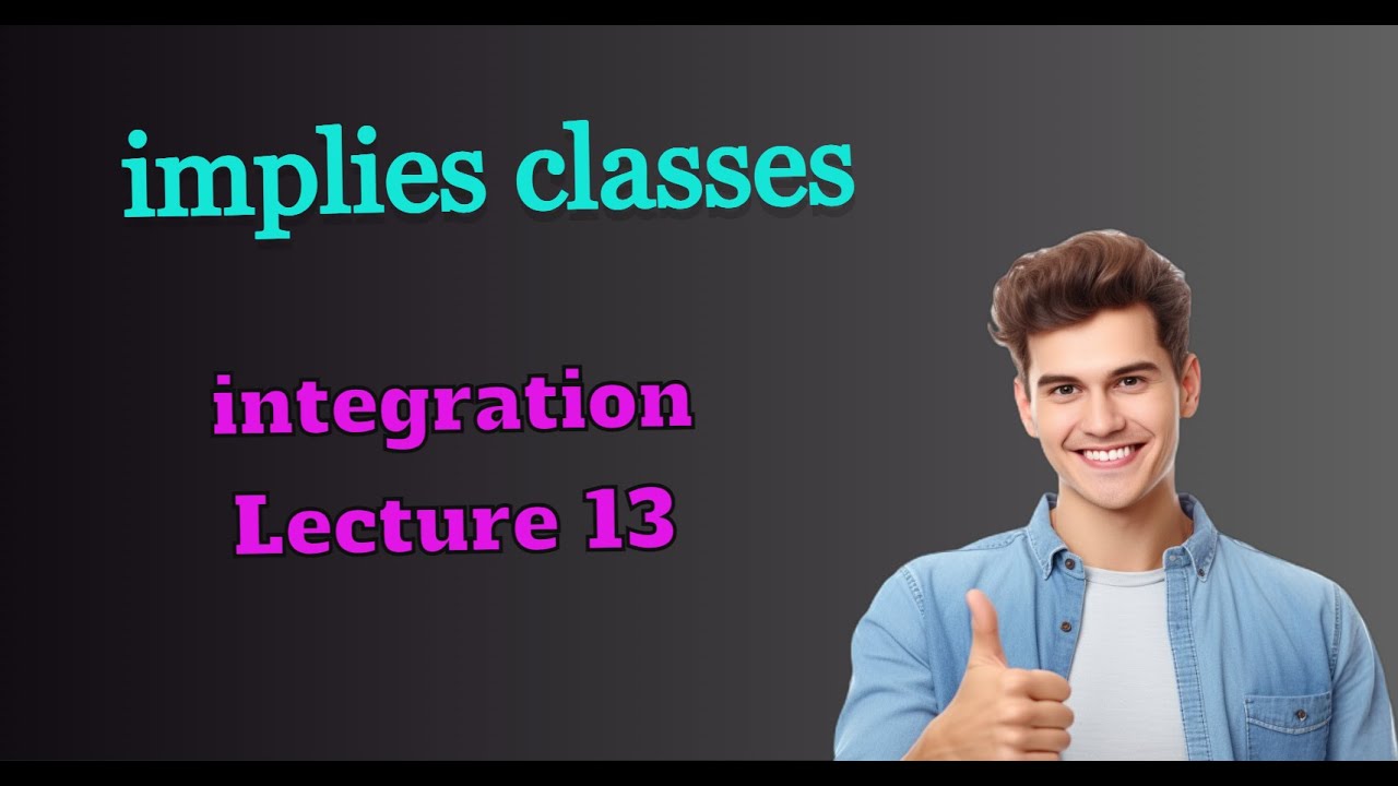 INTEGRATION || CHAPTER-7 || CLASS 12 || LECTURE 12 || HINDI || IMPLIES CLASSES - YouTube