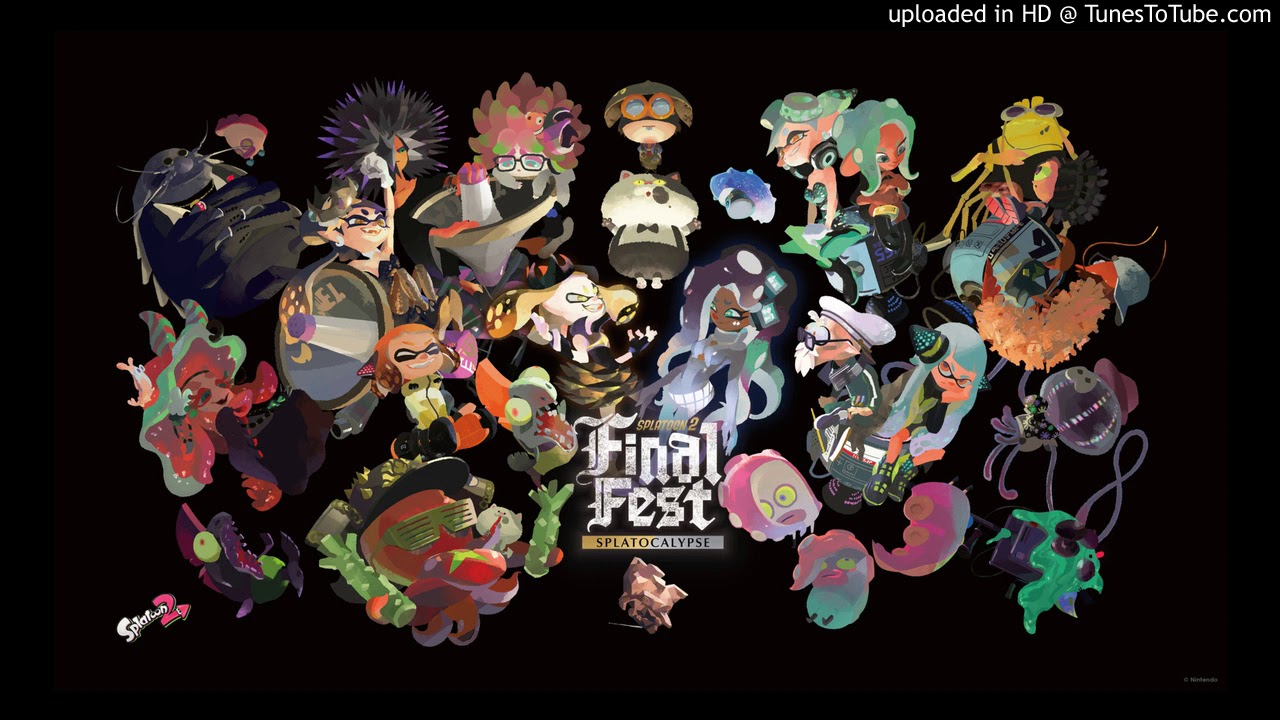 Shark Bytes (Final Fest Version) - Splatoon 2 - YouTube
