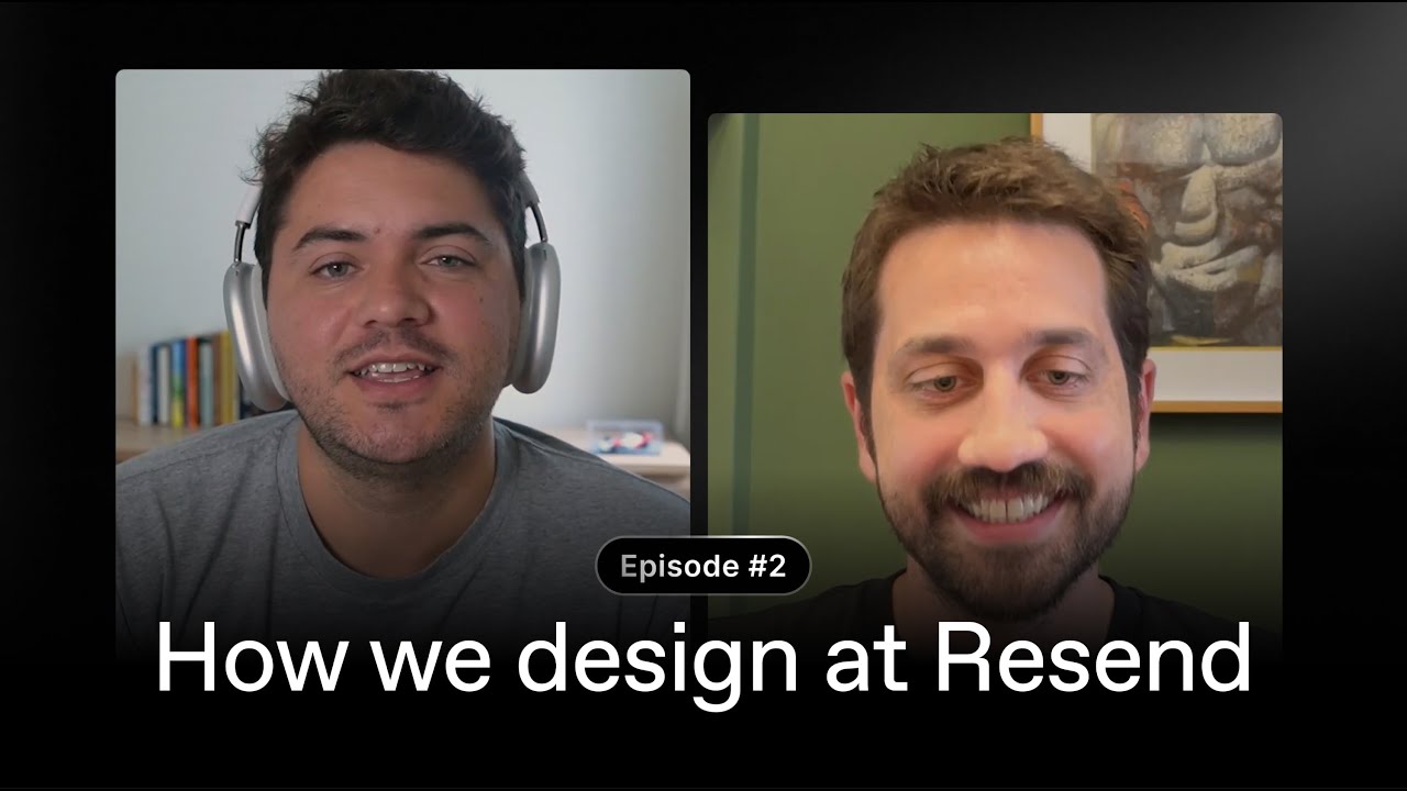 How we design software at Resend - Founder Q&A #2 - YouTube