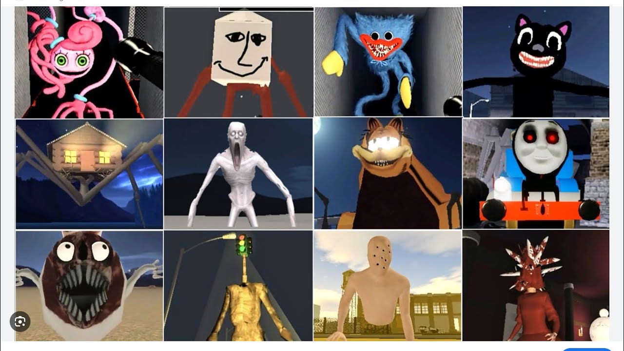 playing lobby of all SCPs - YouTube