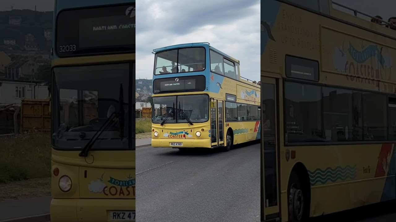 32033 RKZ 4760 Portland Coaster livery Volvo B7TL Alexander ALX 400 ...