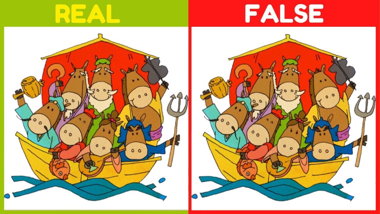 Find The 3 Mistakes 🎮 Find The Difference | Spot The Difference | How ...