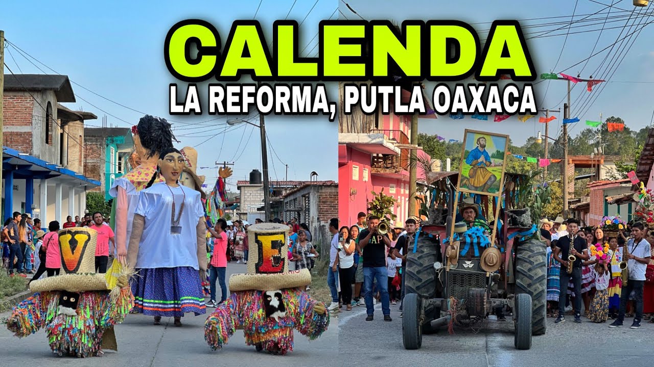 CALENDA en la Reforma, Putla Oaxaca - YouTube