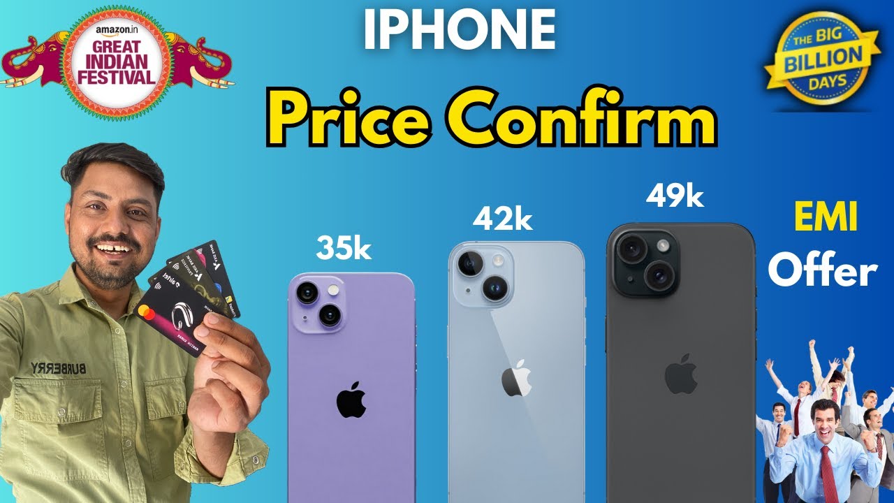 All iPhones Confirmed Pricing in BBD & Amazon Great Festival Sale 2024 ...