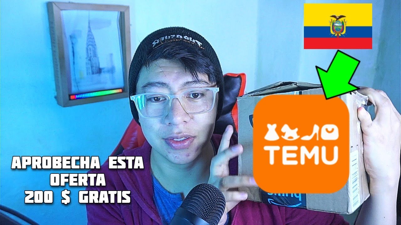 COMO comprar en TEMU directo a ECUADOR FACIL - YouTube