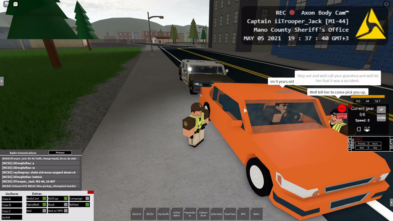 ROBLOX | Mano County Police Patrol | #42 | Shots fired! - YouTube