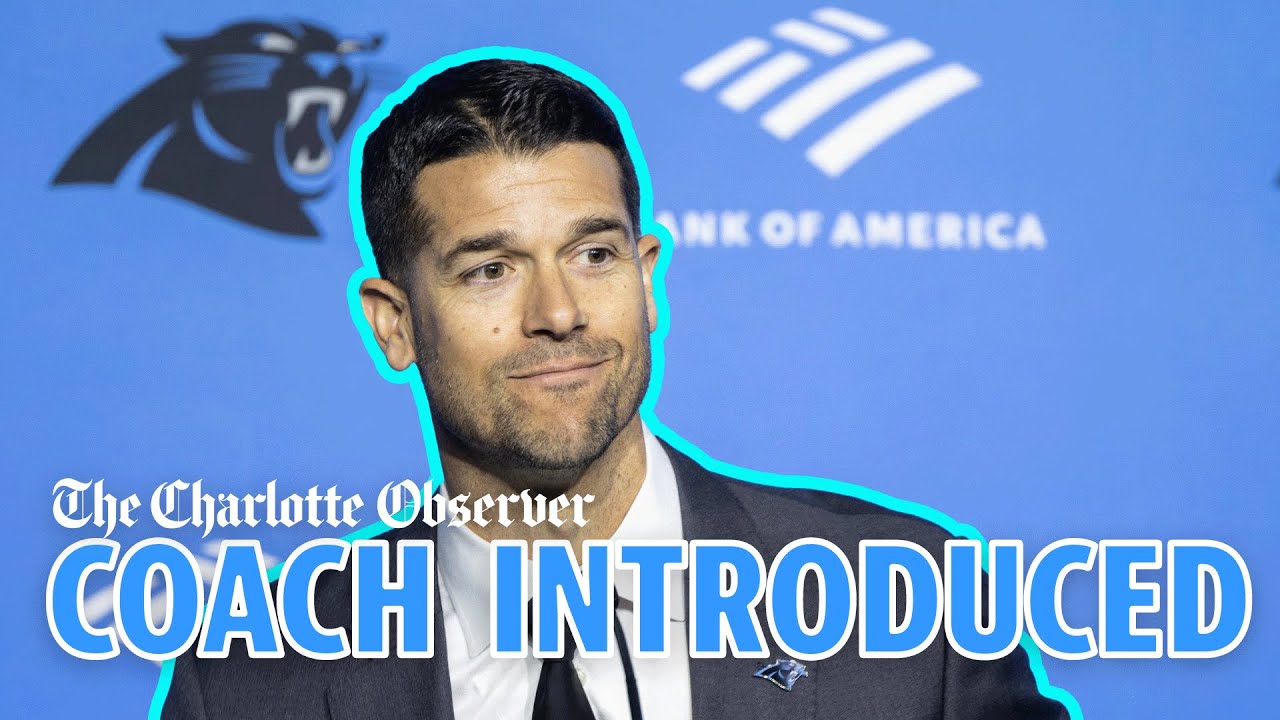 Carolina Panthers Introduce New Head Coach Dave Canales - YouTube