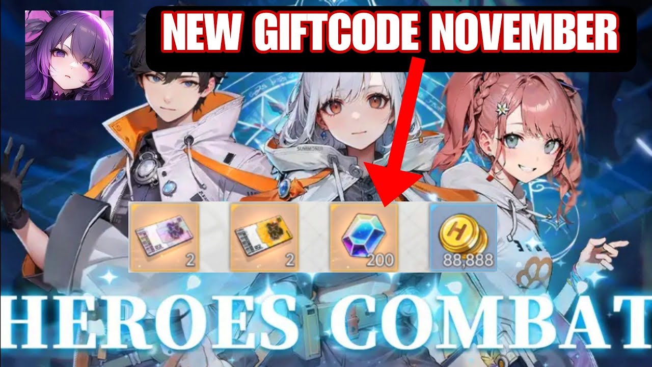 Heroes Combat & New Redeem Code November - New Giftcode Heroes Combat ...