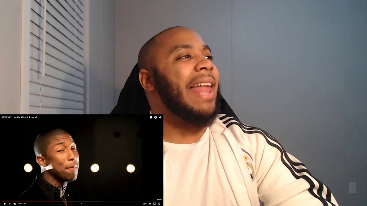 JAY-Z - Excuse Me Miss ft. Pharrell *Reaction Video* - YouTube