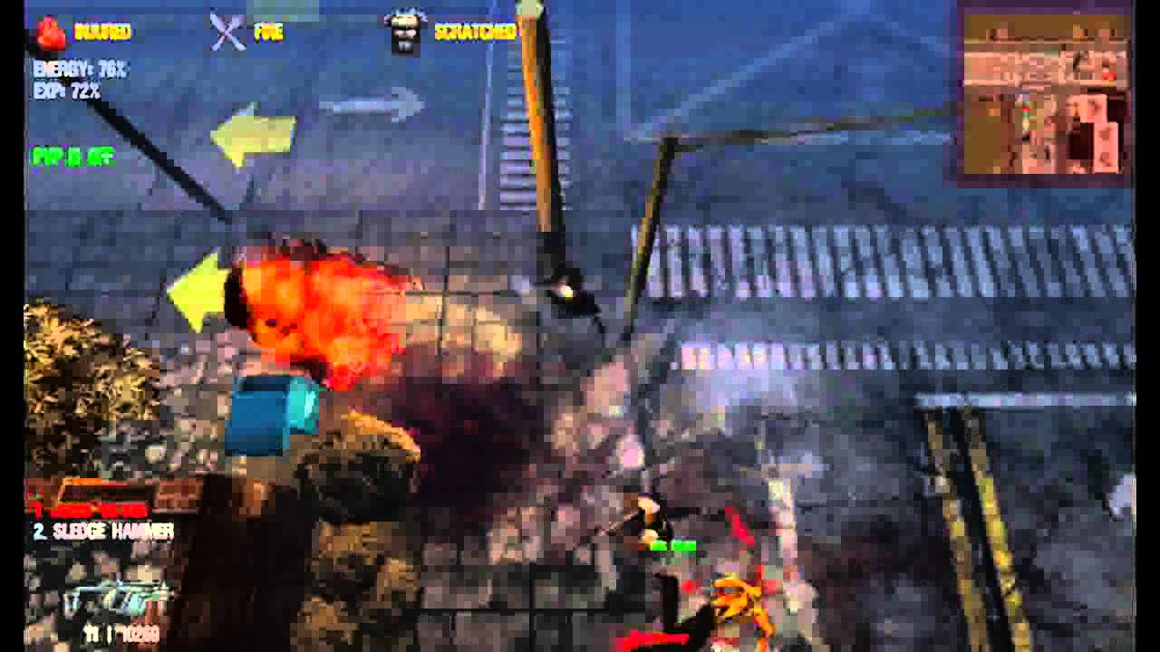 Dead Frontier-Killing Flaming Titan - YouTube