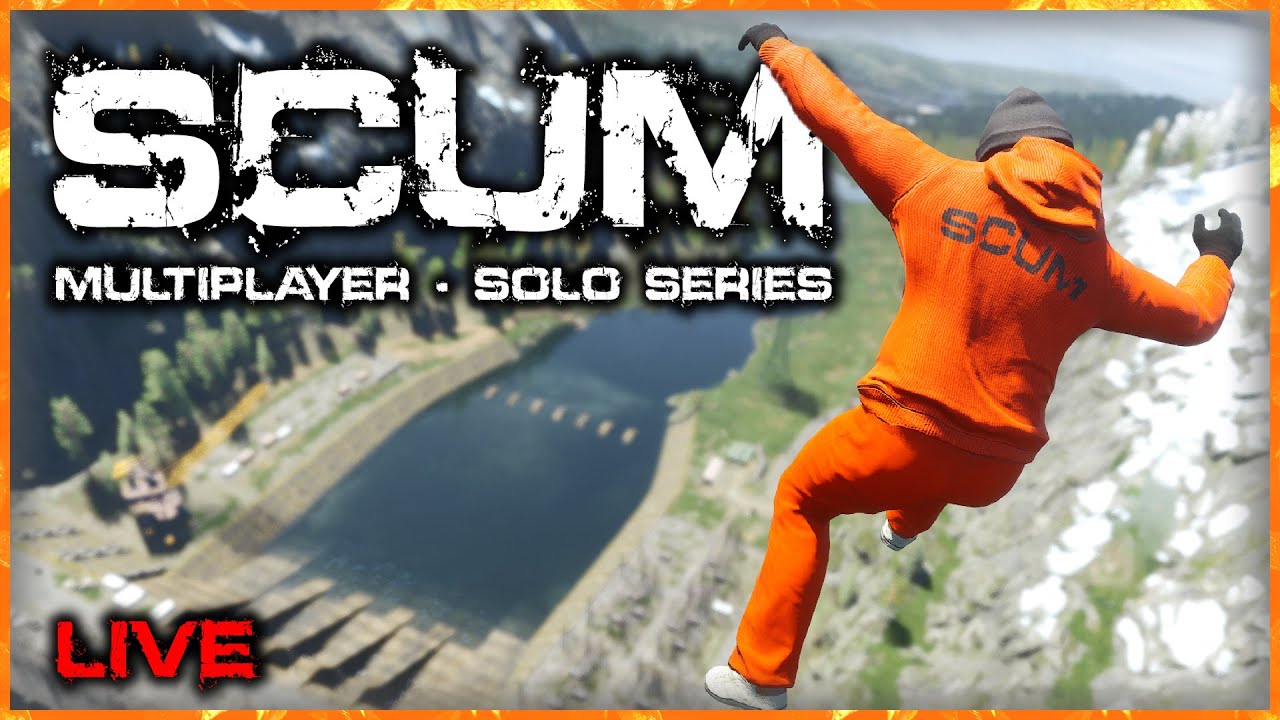 💨Returning to find my boxes!📦 | SCUM | Multiplayer Solo Series | LIVE ...