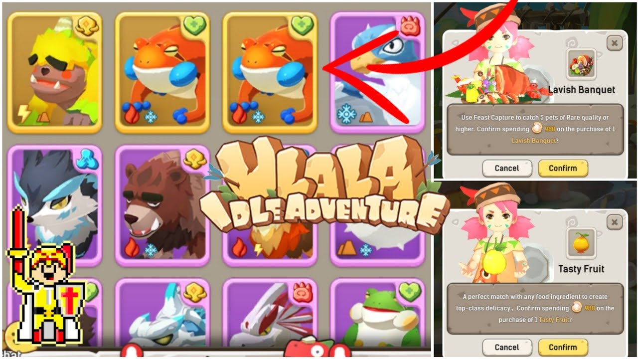Ulala Idle Adventure - Como Conseguir Um Pet Lendário? - YouTube