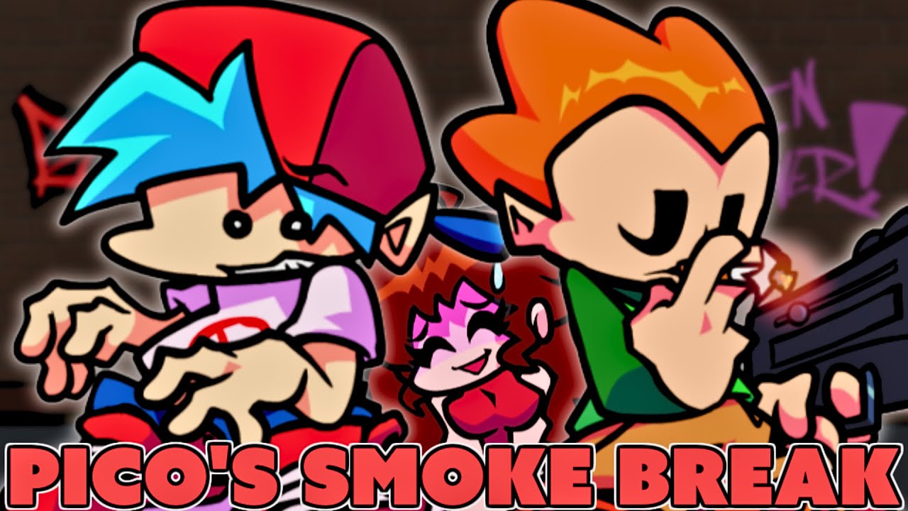 Friday Night Funkin' Mod Pico's Smoke Break - Oneshot - YouTube