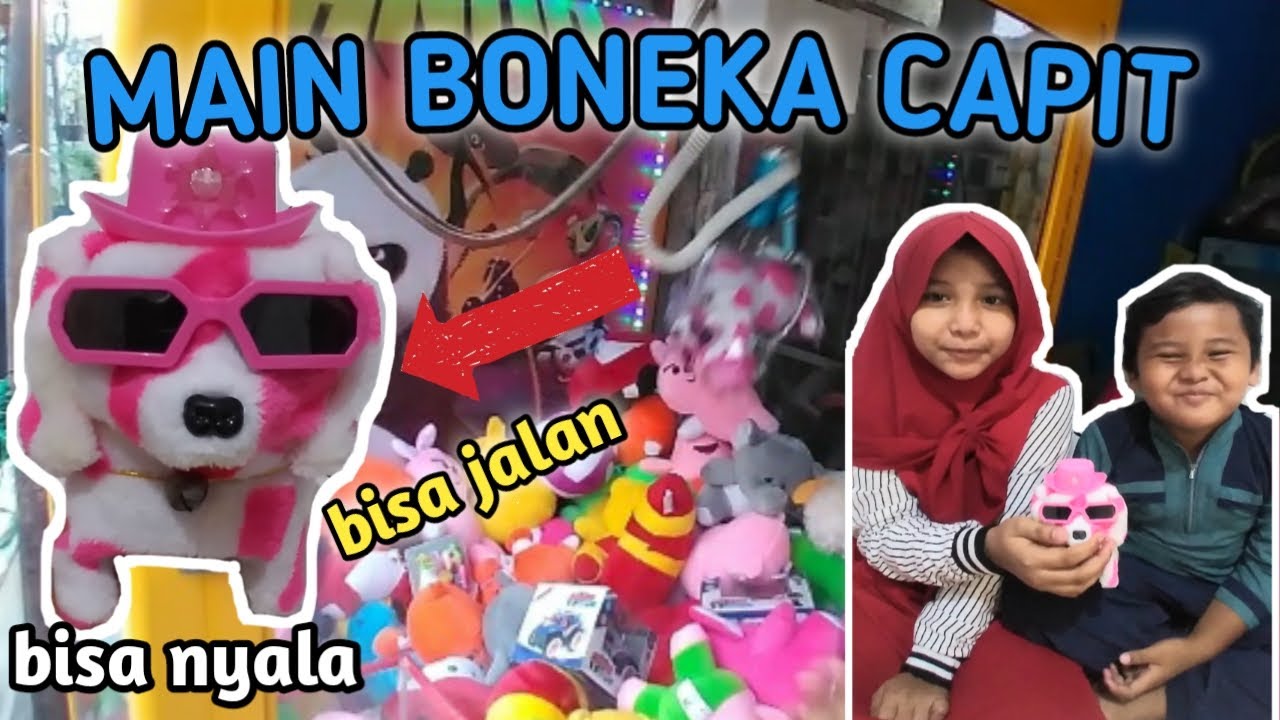 MAIN BONEKA CAPIT DAPAT BONEKA SUPER UNYU - YouTube