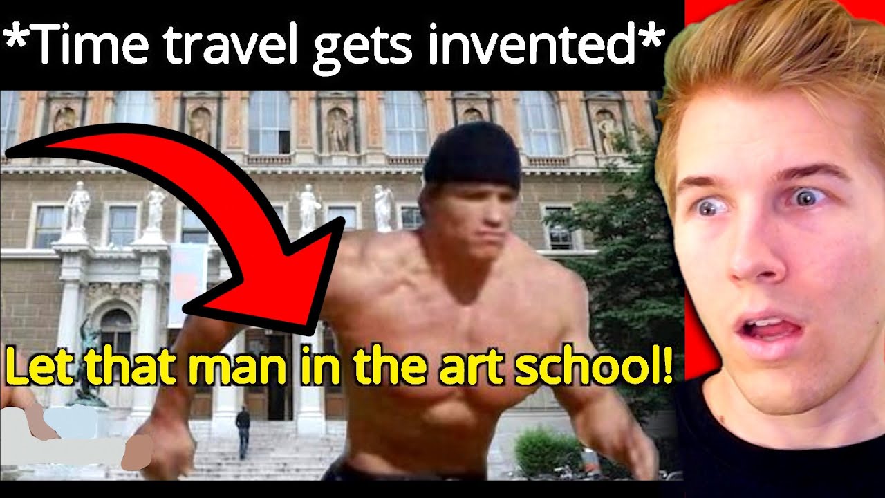 girls vs boys with a time machine - YouTube