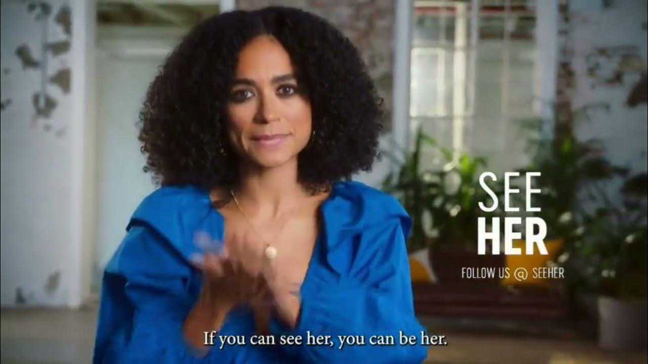 #SeeHer Lauren Ridloff - Deaf / ASL Commerical - YouTube