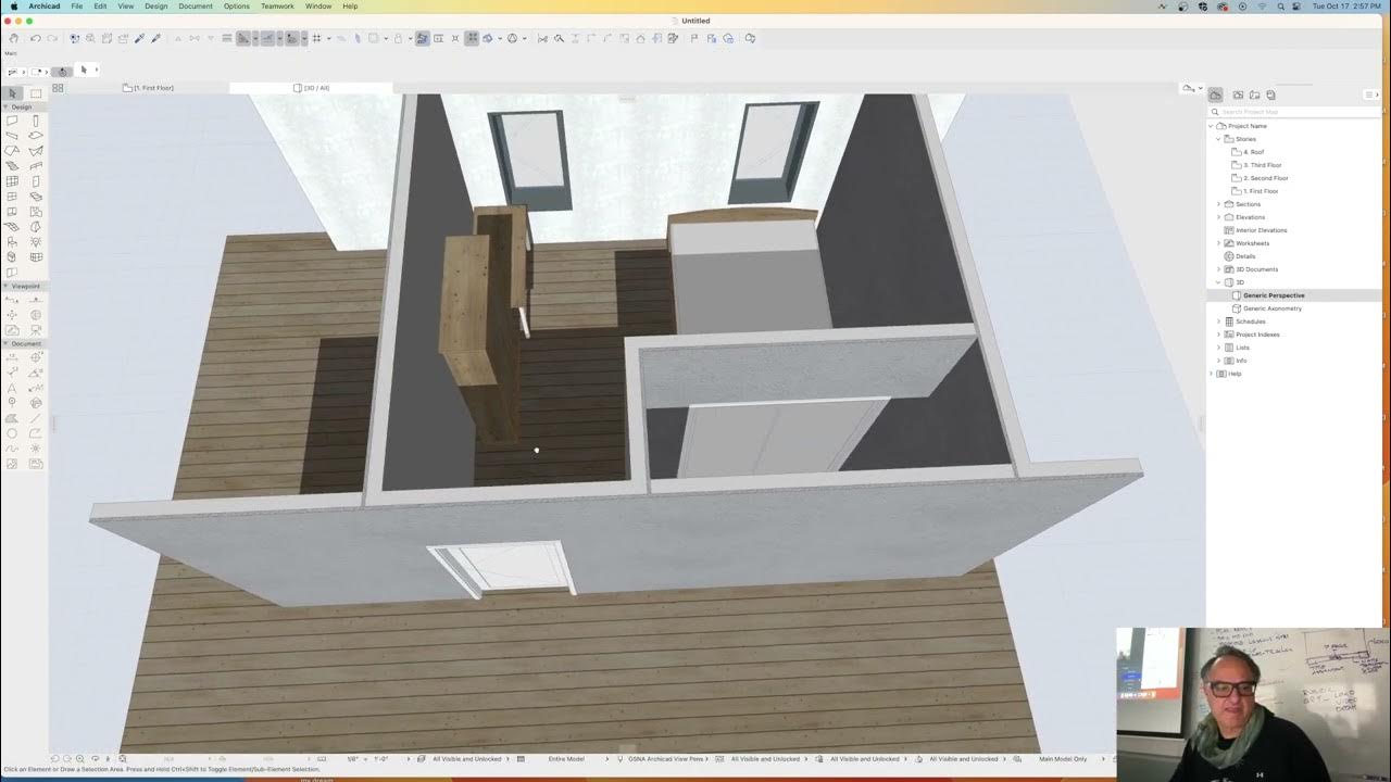 ArchiCad 27 Intro Lesson Part 2 - YouTube
