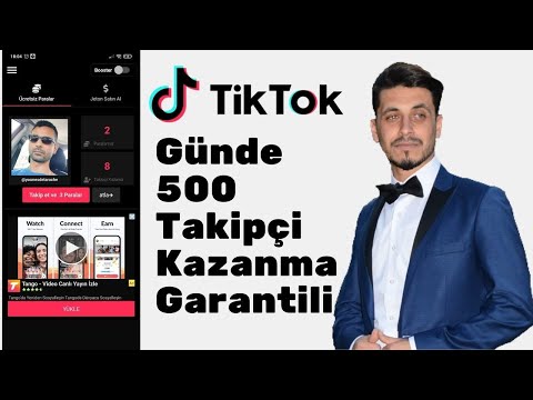 Tiktok Günde 500 Takipçi Kazan Garantili 2022