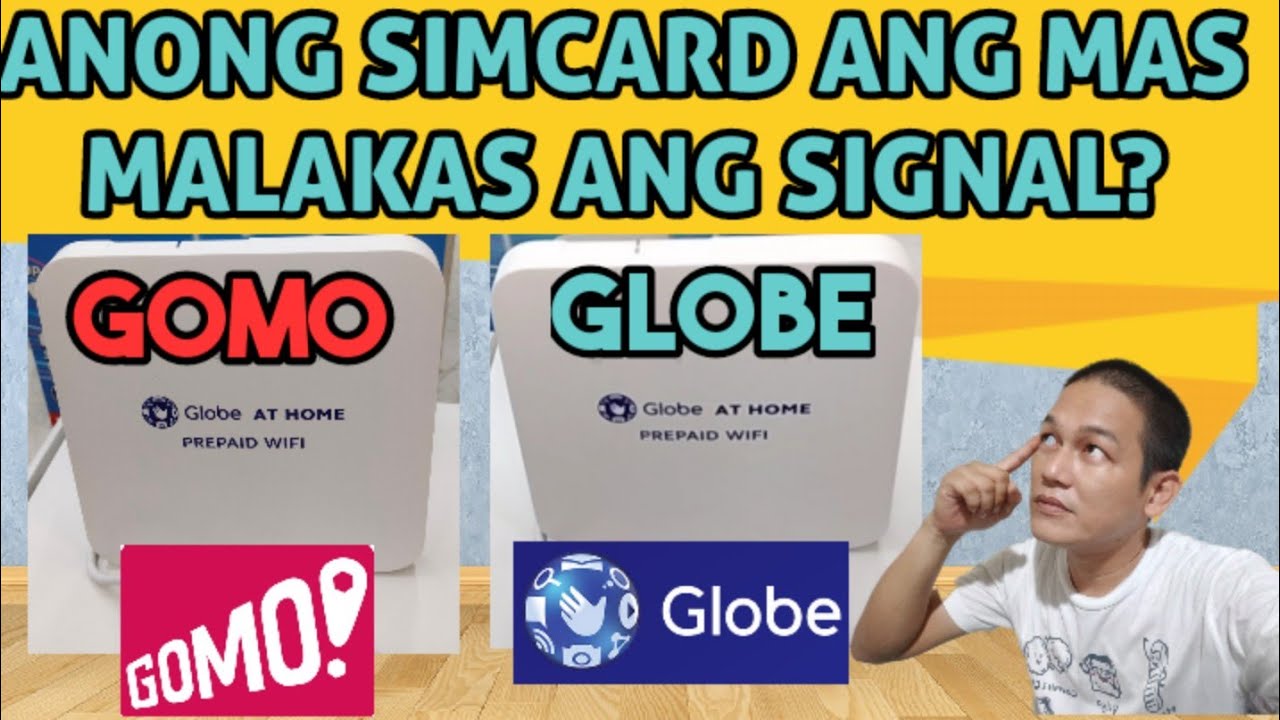 GOMO AND GLOBE AT HOME SIMCARD ON B312-939 MODEM SPEED TEST COMPARIZON ...