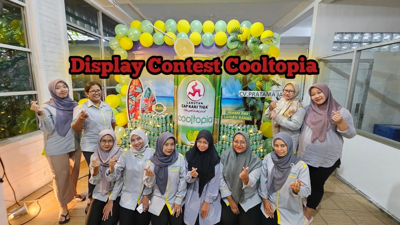 BTS Display Cooltopia by team admin Pratama Jaya - YouTube