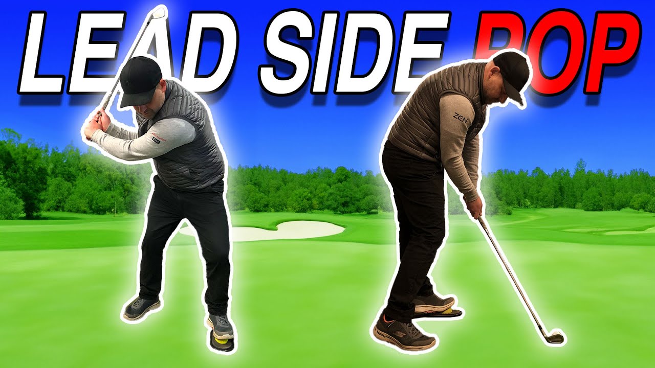 "POP" your Lead Side in the Golf Swing (Amazing Results) - YouTube