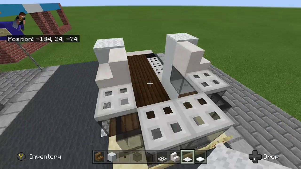 Minecraft Small Supermarket Delivery Truck Tutorial - YouTube