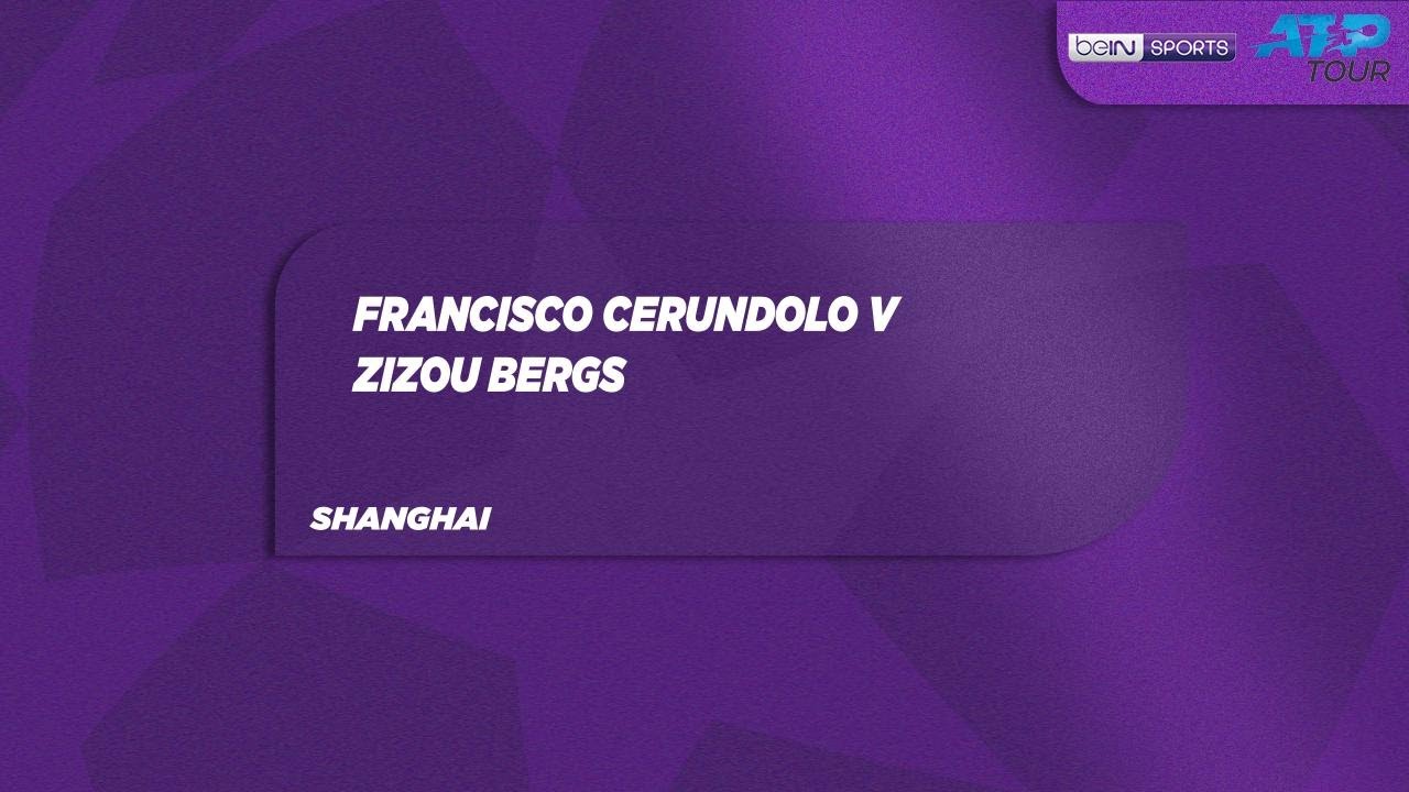 Francisco Cerundolo v Zizou Bergs | Shanghai Masters | Match Highlights - YouTube
