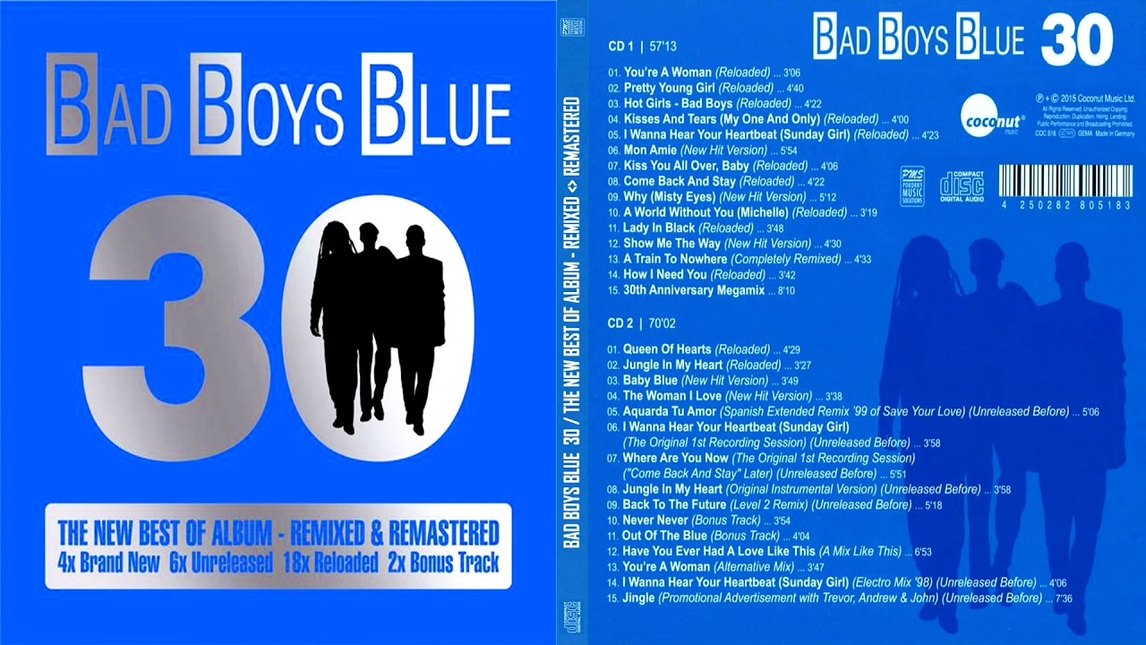 BAD BOYS BLUE - 30TH ANNIVERSARY MEGAMIX (REMIXED & REMASTERED 2015 ...
