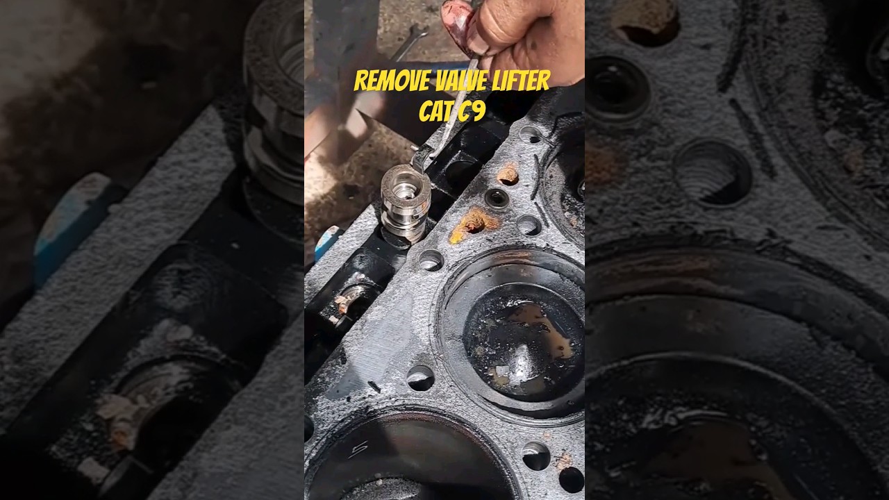 Caterpillar C9| valve lifter #automobile #caterpillar #engine #mechanic ...