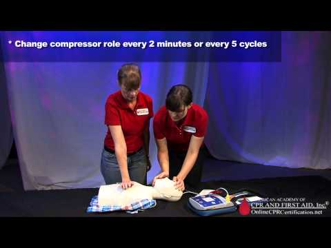 Child CPR Training Video - How to Use an AED (Automated External Defibrillator)