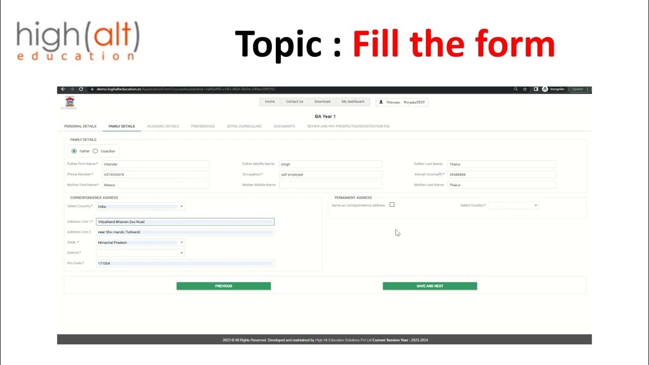 "Step-by-Step Guide to College Admission Forms in Himachal Pradesh ...