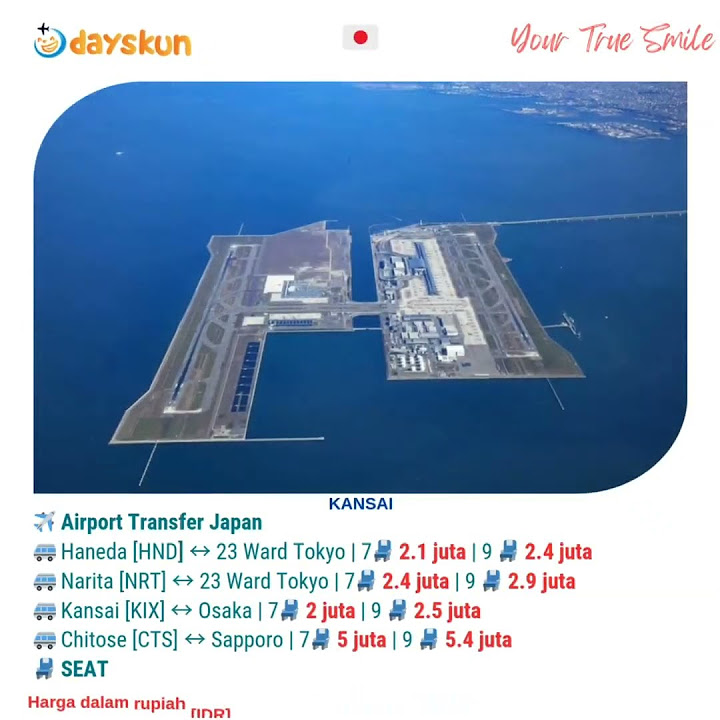 ️ Airport Transfer Japan #japan #osaka #kix #narita #nrt #haneda #hnd #chitose #cts #airport ...