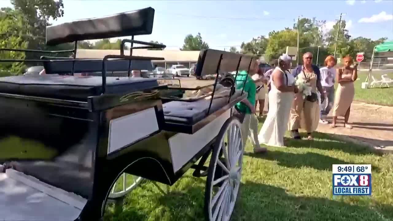 Heart of Louisiana: Creole buggy wedding - YouTube