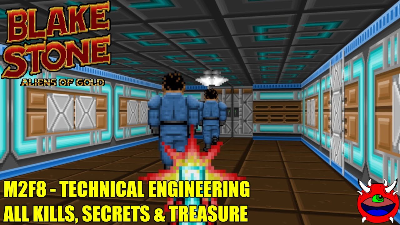 Blake Stone: Aliens of Gold - M2F8 Technical Engineering - All Kills ...