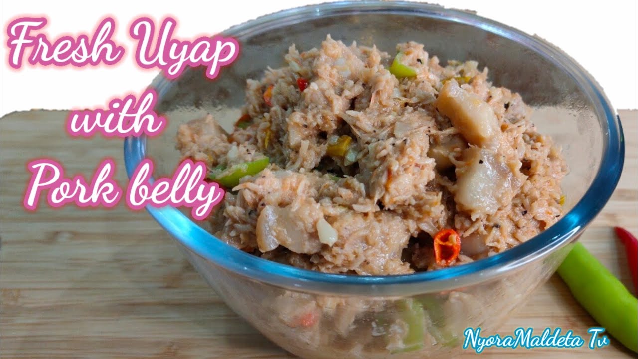 How to cook fresh shrimp or Uyap with Pork Belly? - YouTube