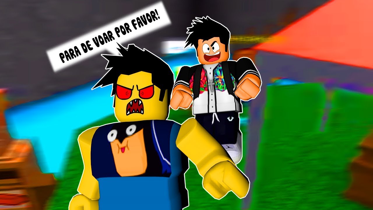 TROLLANDO VOANDO NO ROBLOX! - YouTube