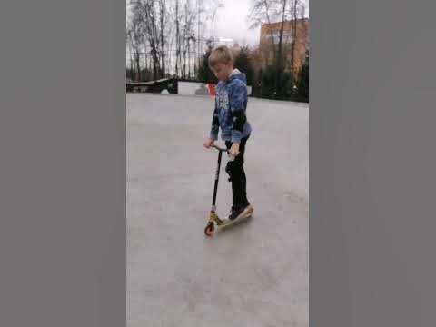 трюки на самокате - YouTube