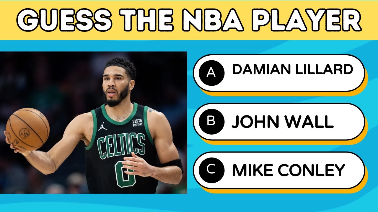 Guess The NBA Players In 3 Seconds | NBA Quiz - YouTube