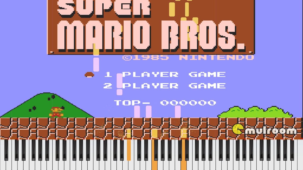 Super Mario - Main Theme | How To Play Piano - YouTube
