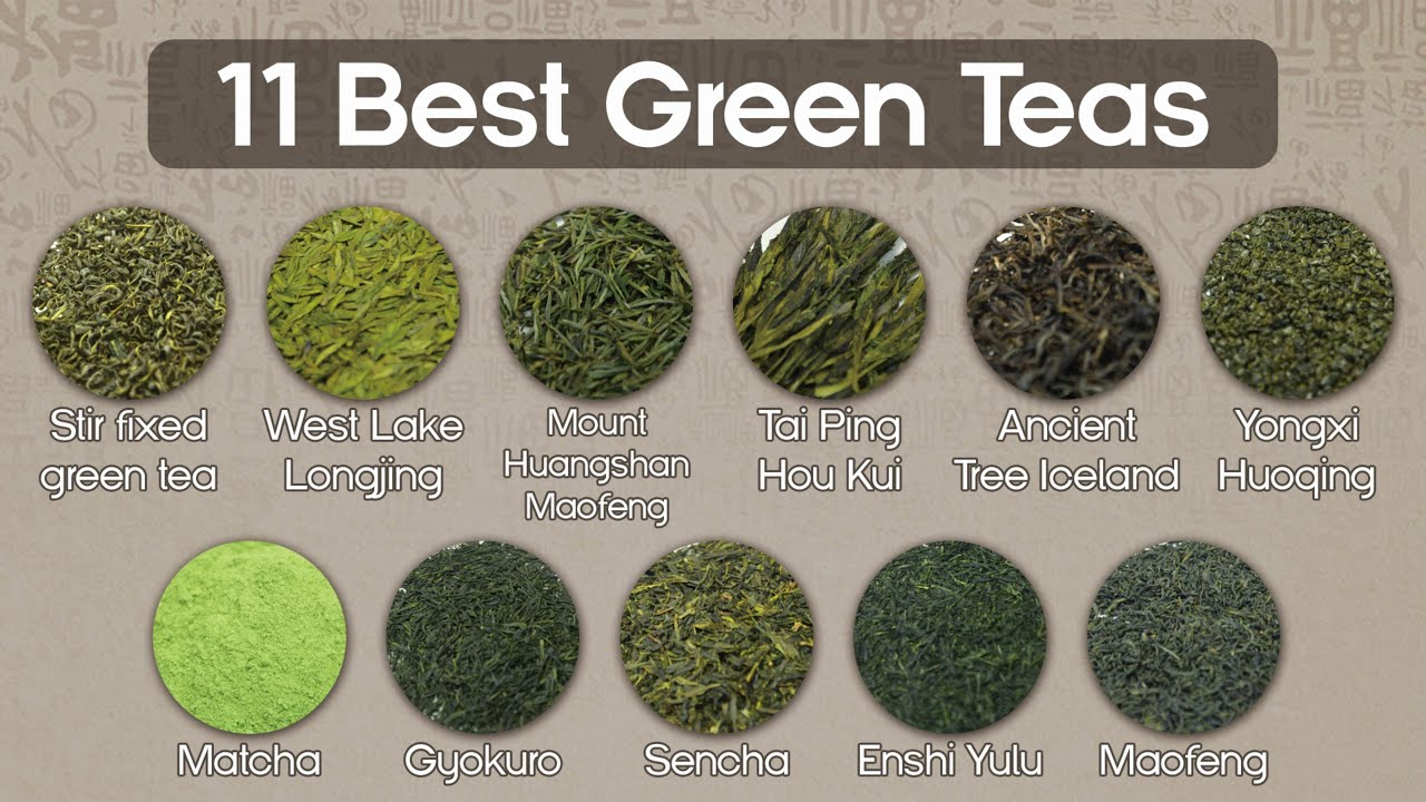 Do you know how to choose green tea? Let's explore these 11 famous ...