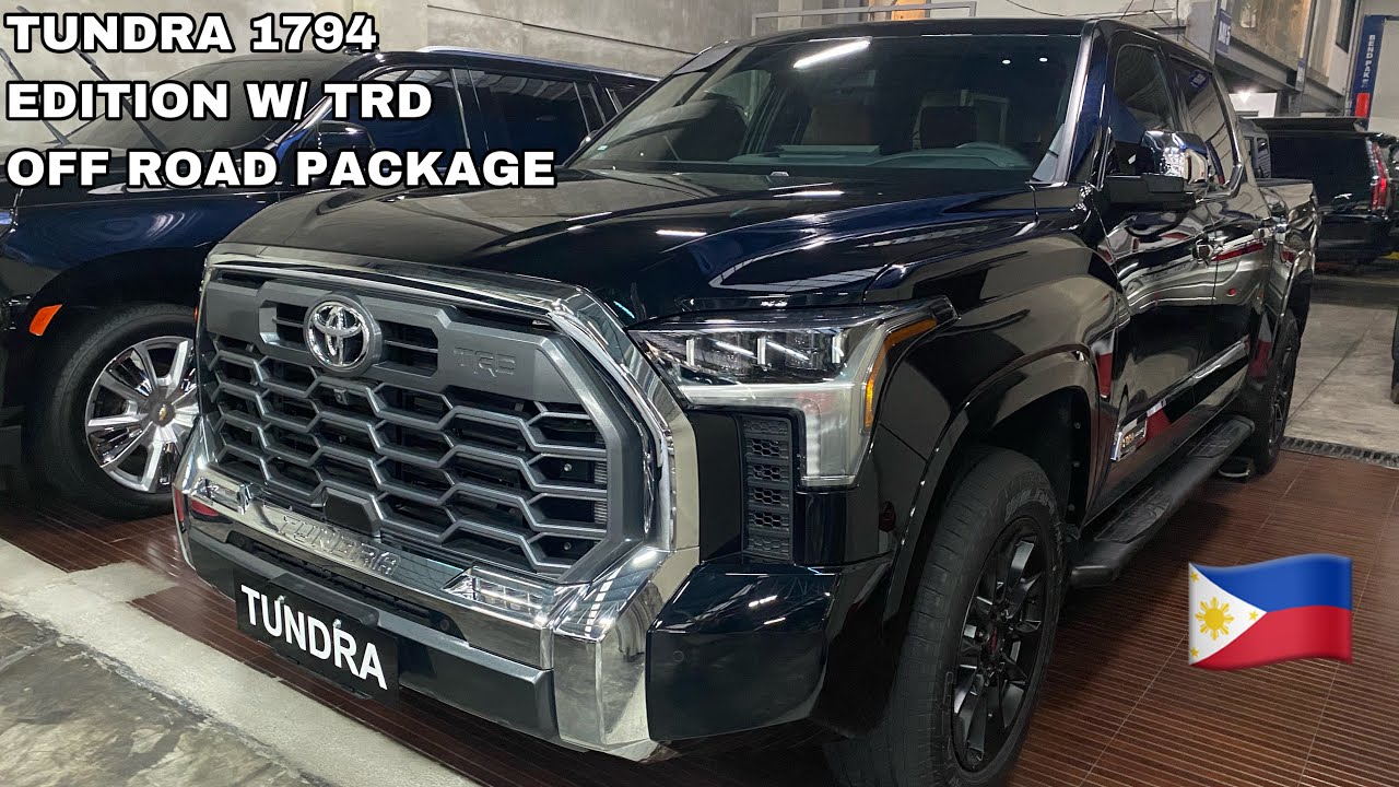 For Sale (Philippines) - 2023 Toyota Tundra 1794 Edition with TRD Off ...
