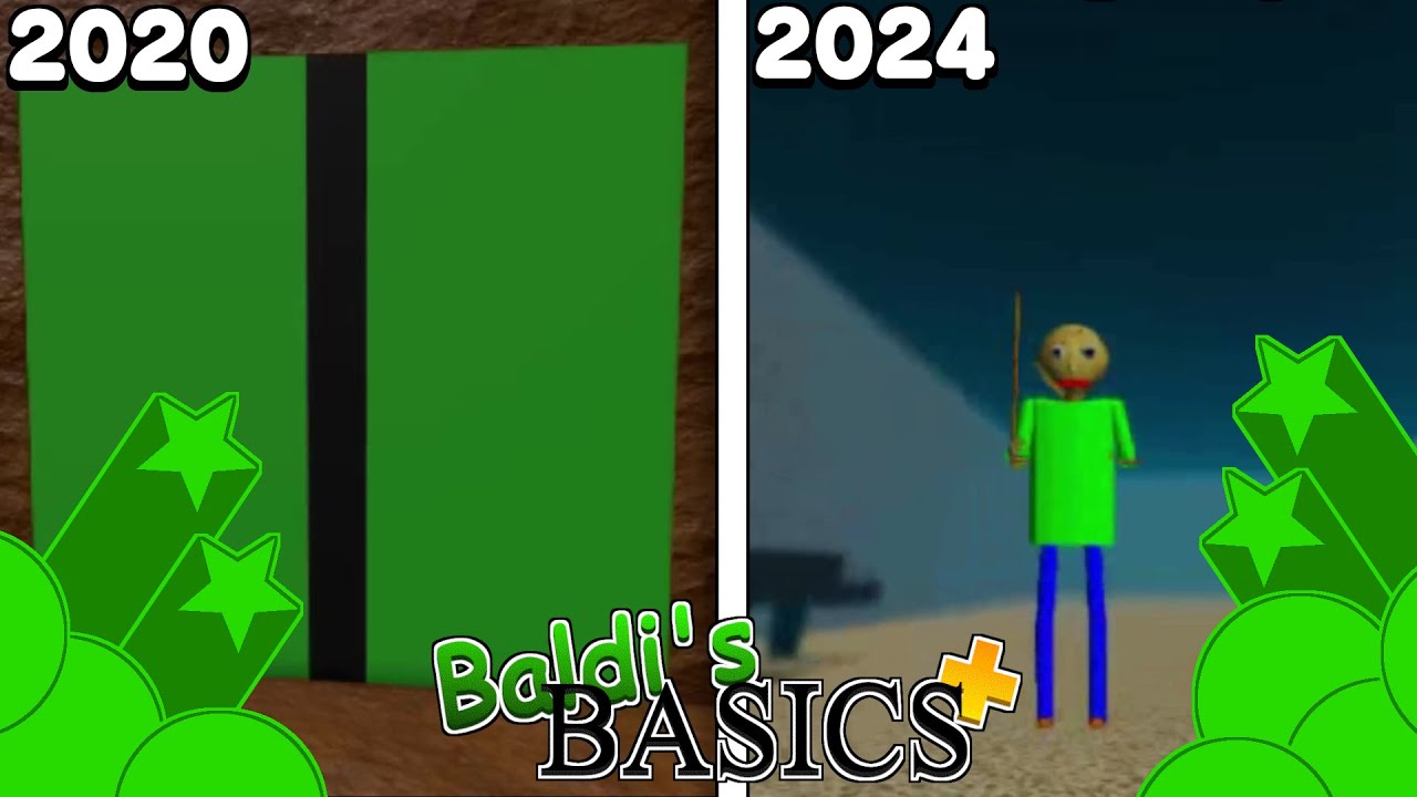 Baldi's Basics + Book 1 - 2020 OG vs. 2024 Remaster - YouTube
