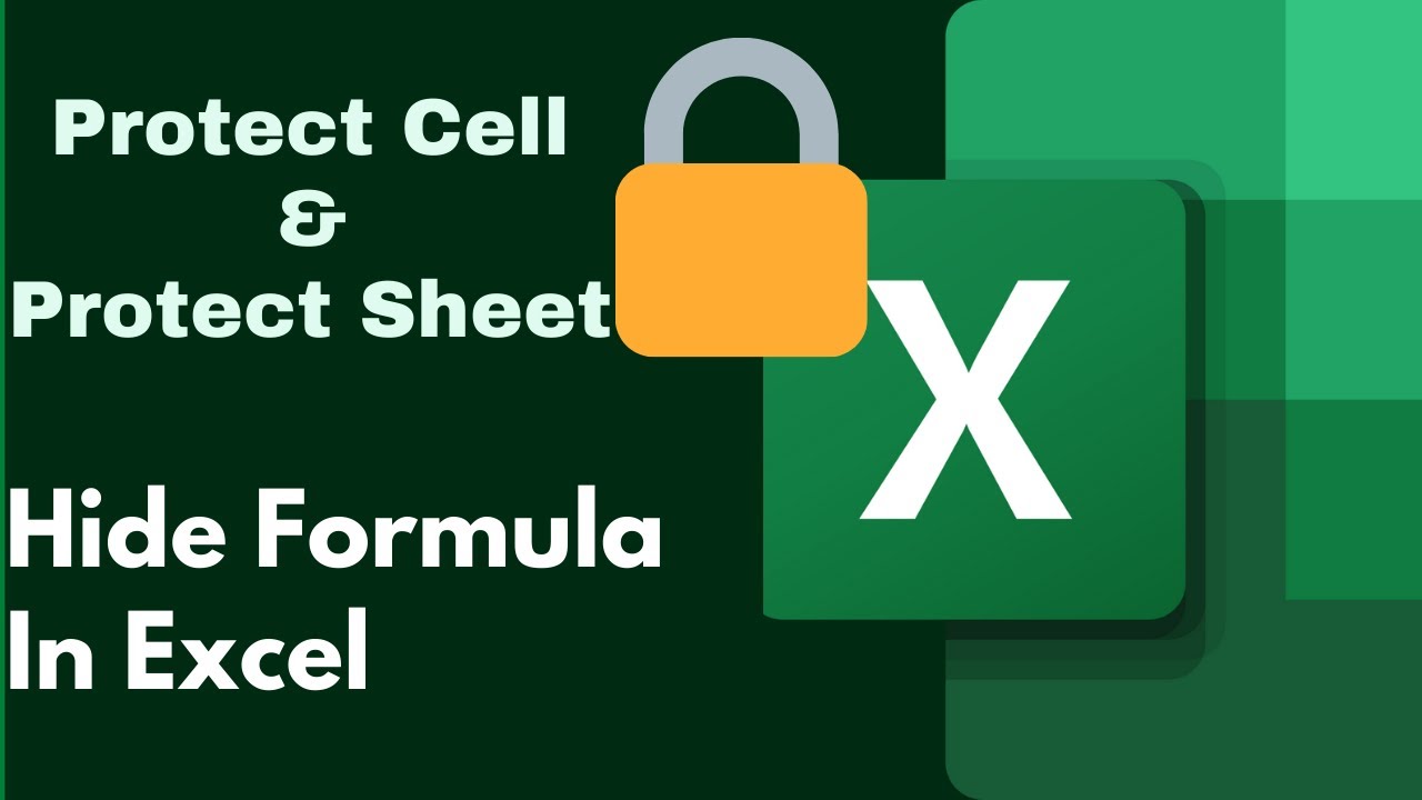 How To Lock Individual Cells And Protect Sheets In Excel Hide Formula How To Lock Individual Cells And Protect Sheets In Excel Hide Formula