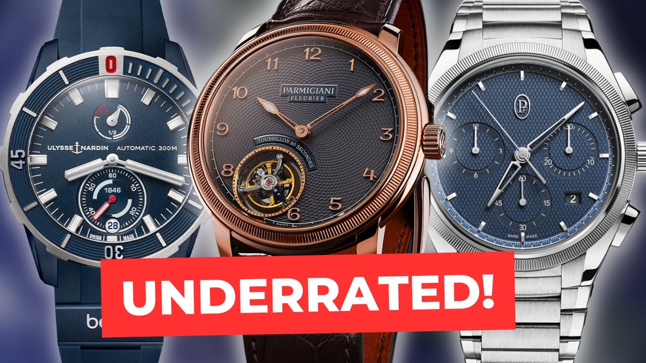 10 AMAZING Underrated Watch Brands Enthusiasts Should Know - YouTube