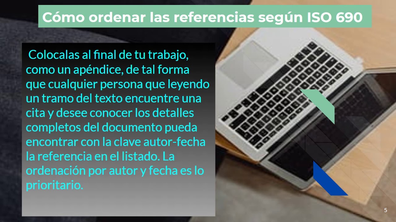 Cómo referenciar según ISO 690 - YouTube